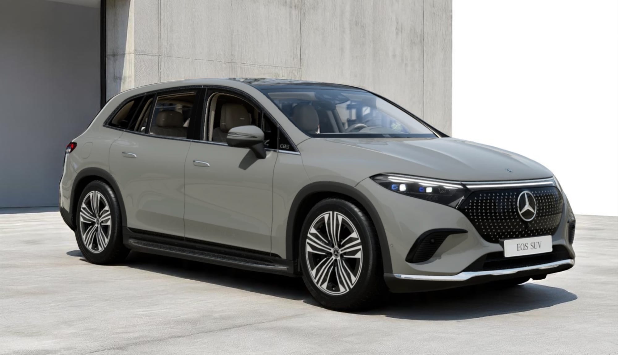 Mercedes-Benz EQS SUV Alpine Gray Solid – Check Alpine Gray Solid Price ...